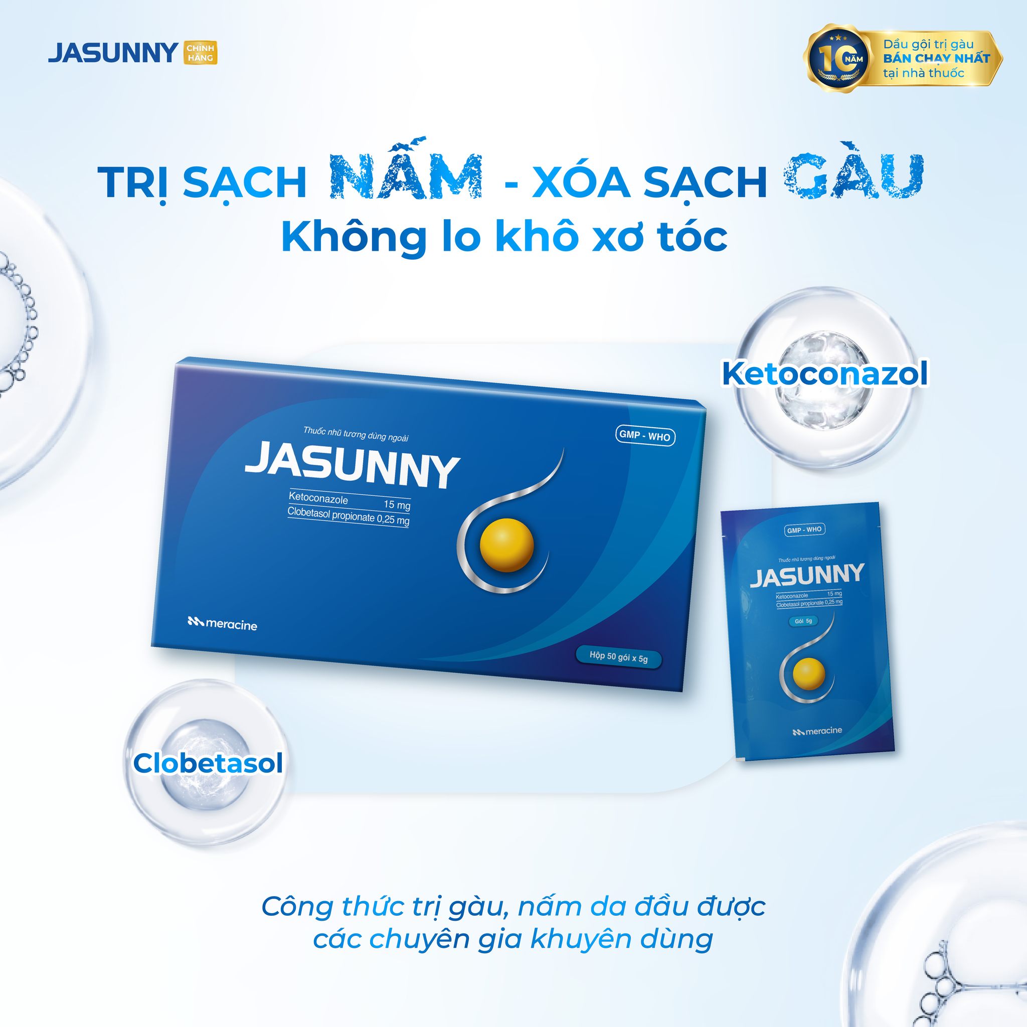 Gợi ý 5 dầu gội trị nấm gàu được tin dùng nhất hiện nay - iCare Pharma